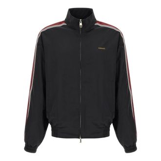 Versace Homme, Vestes, Noir, Taille: XL Blouson Jacket