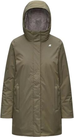 K-Way Parka Sophie - Femme - Manteaux - Vert - Taille: 38 FR