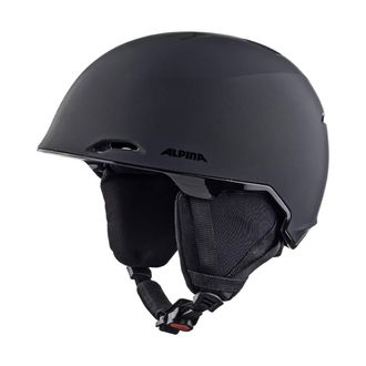 Alpina MAROI - Sicherer, Bruchfester & Individuell Anpassbarer Skihelm Mit waschbarem Innenfutter F&uuml;r Erwachsene, black matt, 61-64 cm