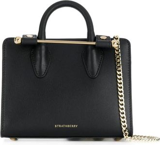 Strathberry Femme, Sacs, Noir, Taille: ONE Size Nano Tote