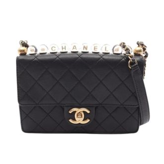 Chanel Pre-owned Vintage Mini Schultertasche - - Pre-owned - Damen - Schwarzk - ONE SIZE
