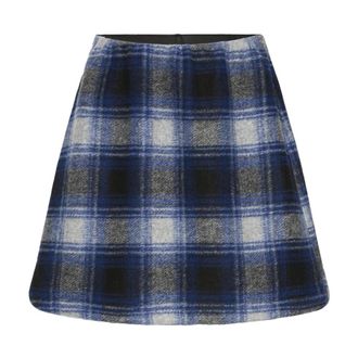 Ichi Ihwooly Check - - Skirts - Damen - Mehrfarbig - S