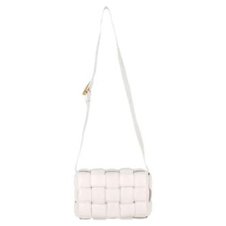 Bottega Veneta Pre-owned Leder Schultertasche - - Pre-owned - Damen - Wei&szlig; - ONE SIZE