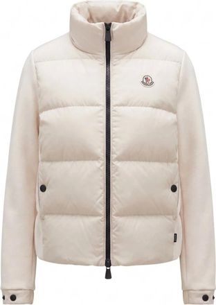 Moncler Maglia Cardigan - Femme - Vestes - Blanc - Taille: 40 FR