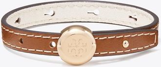 Tory Burch Icon Lederarmband