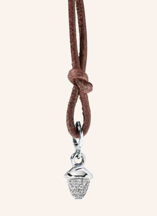 Tamara Comolli Tamara Comolli Anh&auml;nger Pendant Minimikado Diamond Pav&eacute; 18k Wei&szlig;gold silber