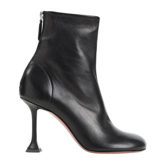 Amina Muaddi Iris Bootie 95 Nappa - - Shoes - Damen - Schwarzk - 37 EU