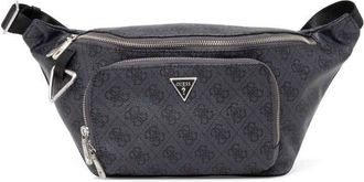 Guess Co G&uuml;rteltasche mit Monogramm - Grau