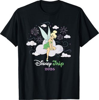 Disney Tinker Bell Peter Pan Disney Trip 2026 Vacation T-Shirt