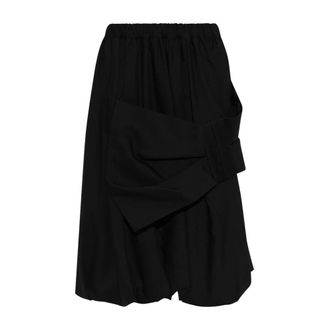 Comme Des Gar&ccedil;ons Jupe en laine - Femme - Jupes - Noir - Taille: 36 FR