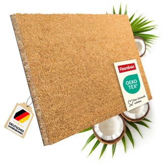 Casa Pura Fu&szlig;matte Kokos Natur 30 mm 80 x 100 cm