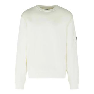 C.P. Company Rundhals-Sweatshirt - - Sweatshirts & Hoodies - Herren - Wei&szlig; - L