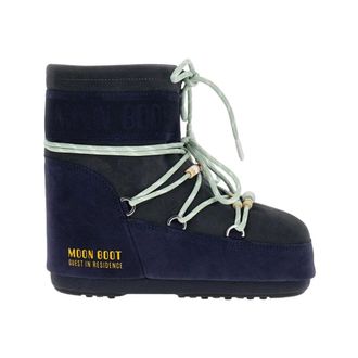 Moon Boot Femme, Chaussures, Bleu, Taille: 39 EU Icon Low