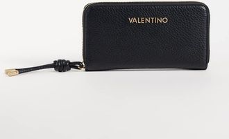 Valentino Saphira Re Geldb&ouml;rse mit Rundum-Rei&szlig;verschluss in Schwarz