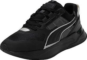 Puma Puma Mirage Sport Tech Baskets réfléchissantes unisexes pour adulte, Noir-argent, 38 EU