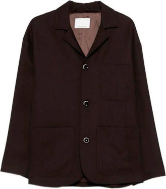 Nine In The Morning Blazer - Marron Fonc&eacute;