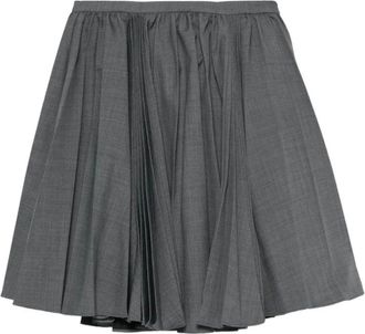 Shushu/Tong Shushu/Tong - Jupe pliss&eacute;e - Femme - Jupes - Gris - Taille: 34 FR