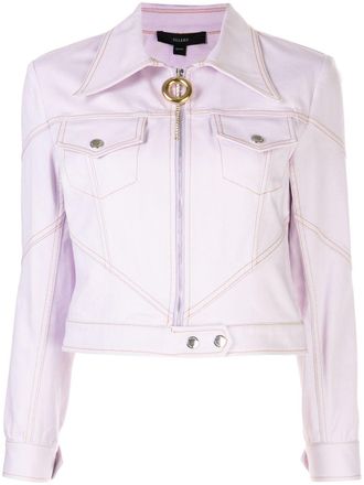 Ellery veste ajust&eacute;e zipp&eacute;e - Rose