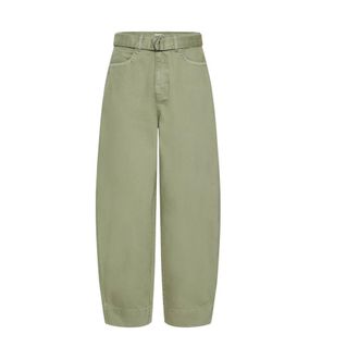 Ichi Ichi, Femme, Jeans, Vert, Taille: W34 L32 Wide Jeans