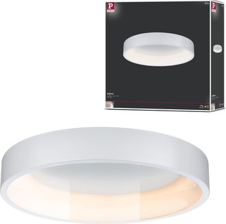 Paulmann 70906 LED Deckenleuchte Ardora rund incl. 1x31 Watt dimmbar Deckenlampe Wei&szlig; Wohnzimmerlampe Metall, Kunststoff Flurlampe 2700 K