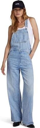 G-Star G-Star Femme Salopette Straight Leg, Bleu (sun faded cloudburst D24398-D536-G339), XS