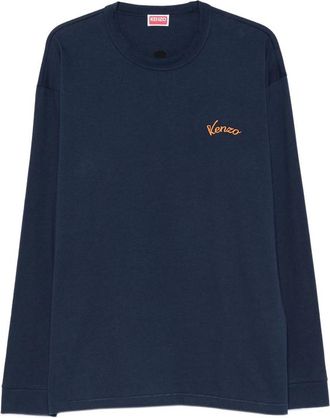Kenzo Eiffel Tower-print Long-sleeve T-shirt