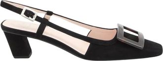 Roger Vivier Femme, Chaussures, Noir, Taille: 37 EU Belle Vivier Slingback Heel