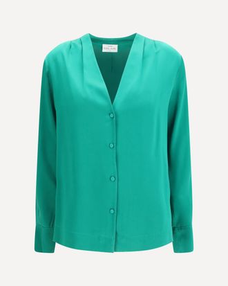 Forte_Forte FORTE_FORTE Silk satin Shirt Female III