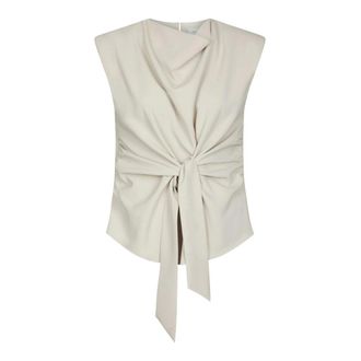 Neo Noir Ellis Bluse - - Blouses & Shirts - Damen - Beige - M