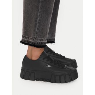 Tommy Jeans Sneakers Tommy Jeans Tjw Platform Sneaker Leather Lc EN0EN03165 Schwarz
