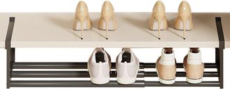 Generico Modularer Schuhschrank-Organizer, verstellbar, erweiterbar, ideal f&uuml;r Schlafzimmer, Flur, Eingang, Eckgarage, bequeme Aufbewahrung f&uuml;r Stiefel, Haussc