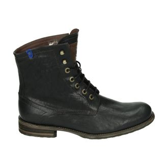 Floris Van Bommel Casual Schwarze Lederschuhe - - Shoes - Herren - Schwarzk - 46 EU