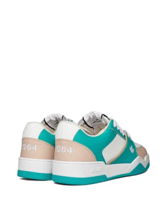 Dsquared2 Womens Spiker Sneaker White Leather