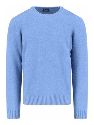 Drumohr Rundhalspullover - Blau