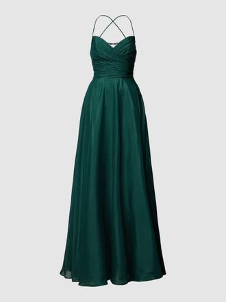 Luxuar Abendkleid mit Schn&uuml;rung auf der R&uuml;ckseite