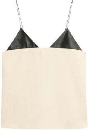 Semicouture Top Francine - Femme - Tops - Beige - Taille: 36 FR