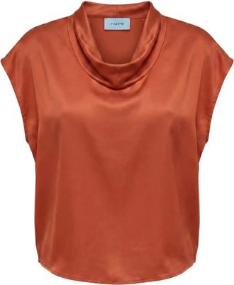 Hope Femme, Blouses et Chemises, Orange, Taille: 40 FR Blusa