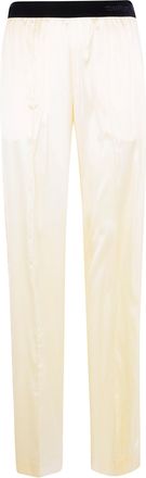 Tom Ford Stretch Silk Satin Pj Pants