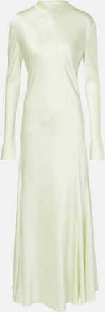 Tove Maxikleid Raquel aus einem Seidengemisch