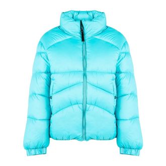 Silvian Heach Gesteppte Jacke mit Stehkragen - - Jackets - Damen - Blau - 4XS