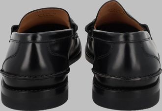 Premiata Mens Binder Leather Loafers Black