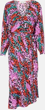 Diane Von Fürstenberg Bedrucktes Midikleid Eloise