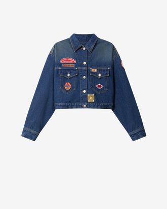 Isabel Marant Jacke Demia - Damen - Blau - Gr&ouml;&szlig;e 34 - Isabel Marant