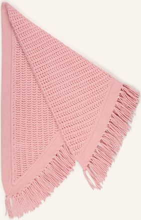Hemisphere Hemisphere Dreieckstuch Mit Cashmere rosa