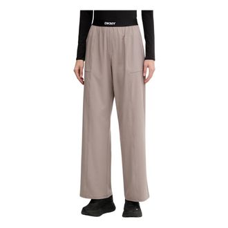 DKNY Weite Hosen - - Trousers - Damen - Grau - M