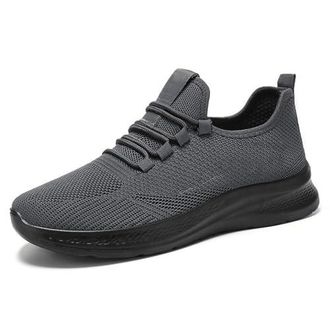 Generic Baskets respirantes pour homme - Chaussures de sport - Chaussures de course - Chaussures de marche - Chaussures de loisirs - Semelle souple - Chaussur