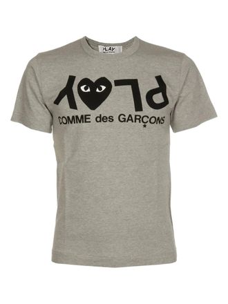 Comme Des Garçons t-shirt Play - Gris