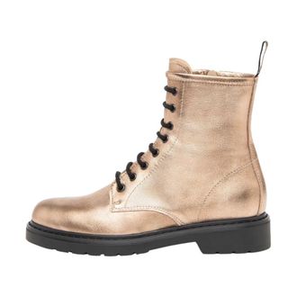 Nero Giardini Elegante Goldene Damen Schn&uuml;rstiefeletten - - Shoes - Damen - Gelb - 35 EU