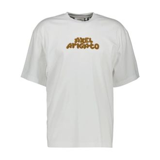 Axel Arigato A4203003 Flock - - Tops - Herren - Wei&szlig; - L
