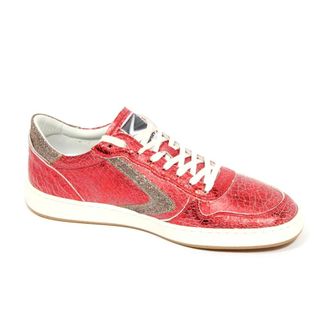 Valsport Geknackte Lederschuhe in Rot Glitzer - - Shoes - Damen - Rot - 37 EU